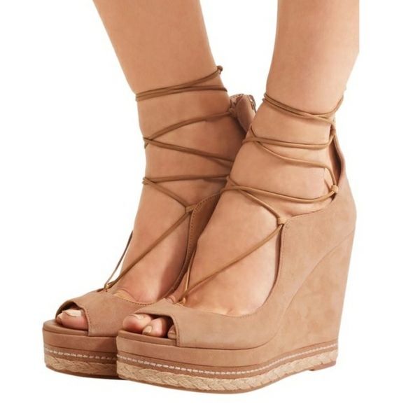 Sam Edelman | Shoes | Sam Edleman Harriet Peeptoe Lace Up Platform ...